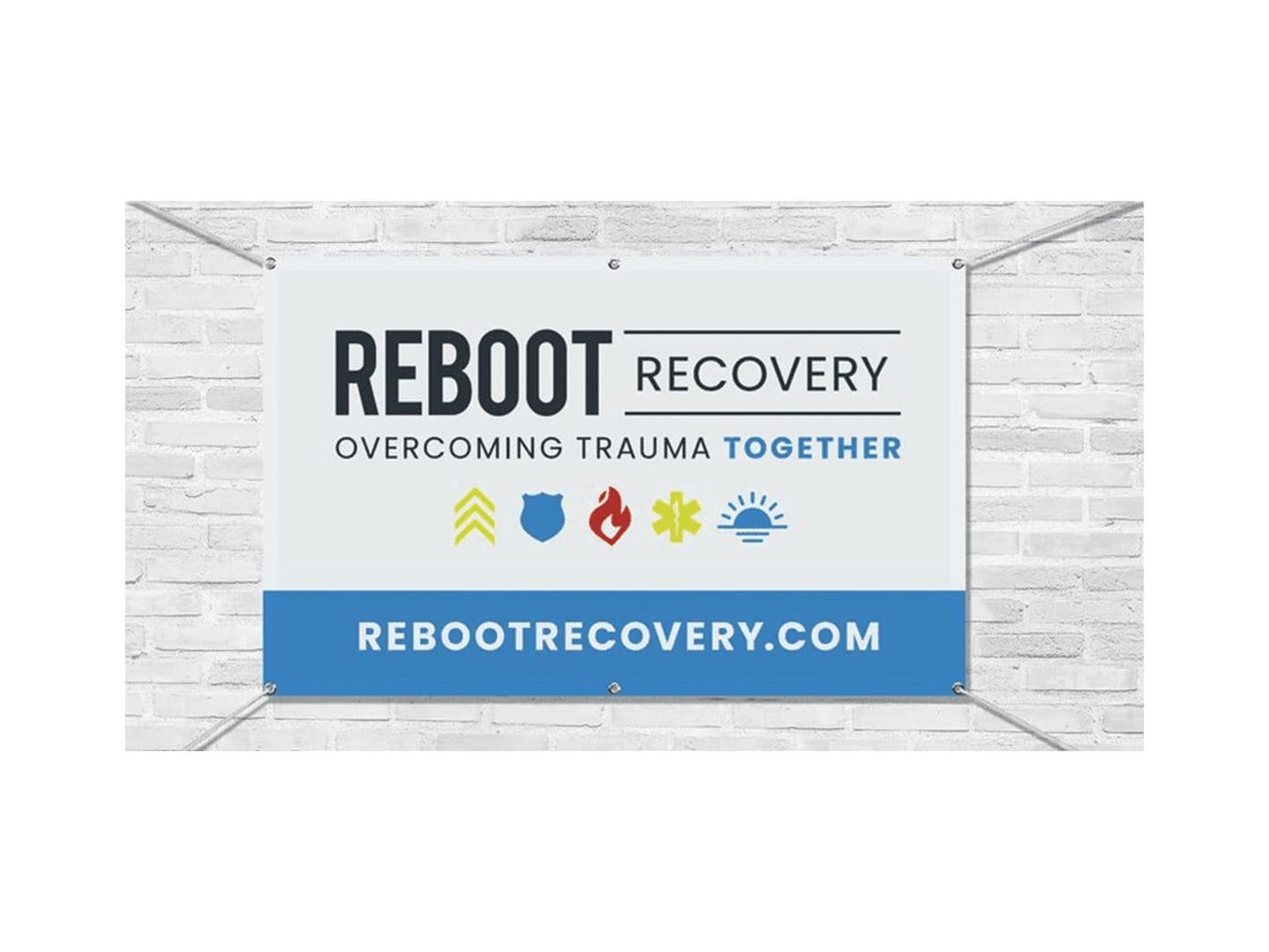 Vinyl Hanging Banner – REBOOT Recovery